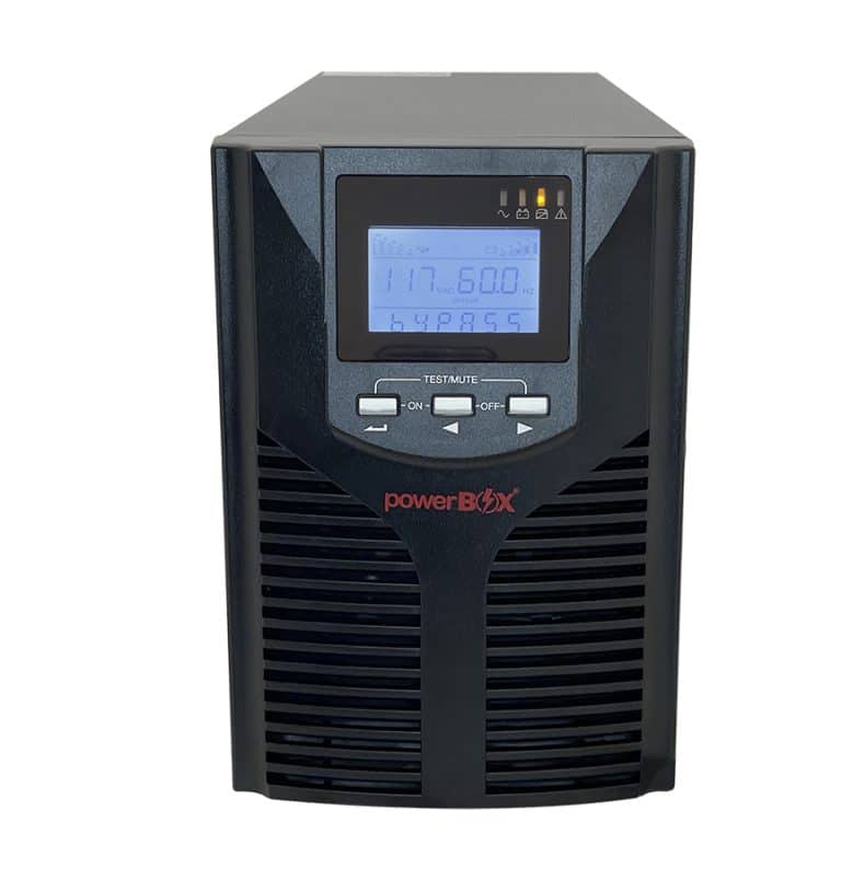 UPS powerBOX 100% en Línea Doble Conversión 1kVA - Mayoreo de UPS